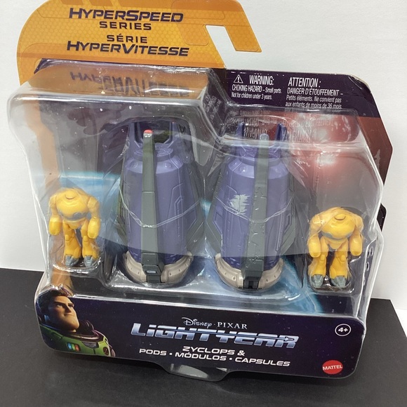 Disney | Other | Disney Pixar Lightyear Zyclops Pods Action Figures ...